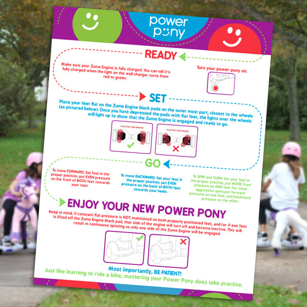 Power Pony Quick Start Guide - Setup, Assembly & App Integration